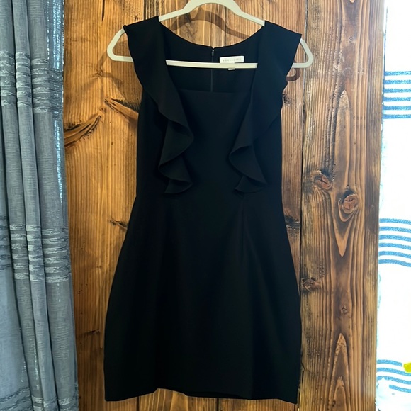 Socialite | Dresses | Socialite Ruffle Mini Black Cocktail Dress | Poshmark